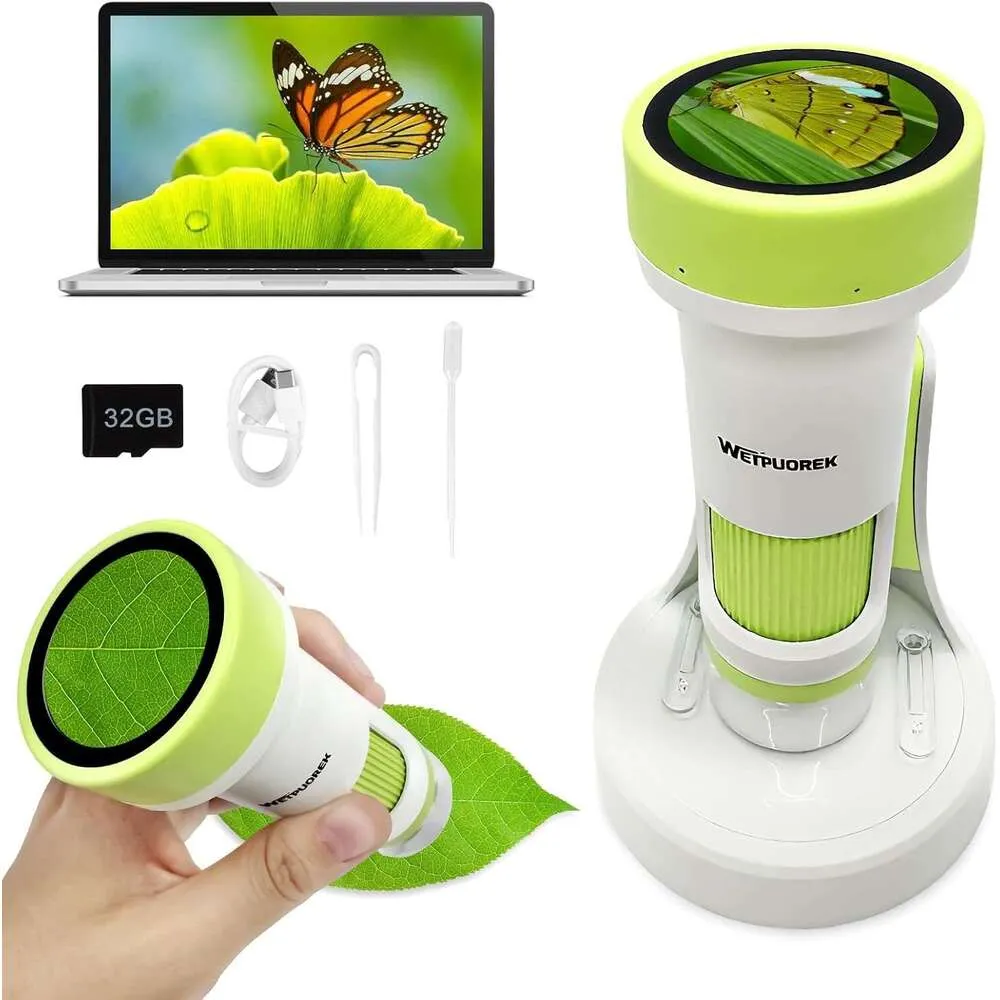 1000X Handheld Digital Microscope 2 In 4K Screen,... From Inkandthink ...