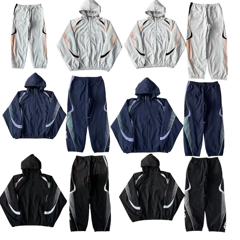 Mens Windbreaker Tracksuit Set Tech Fleece Joggers... From Lucycloth ...