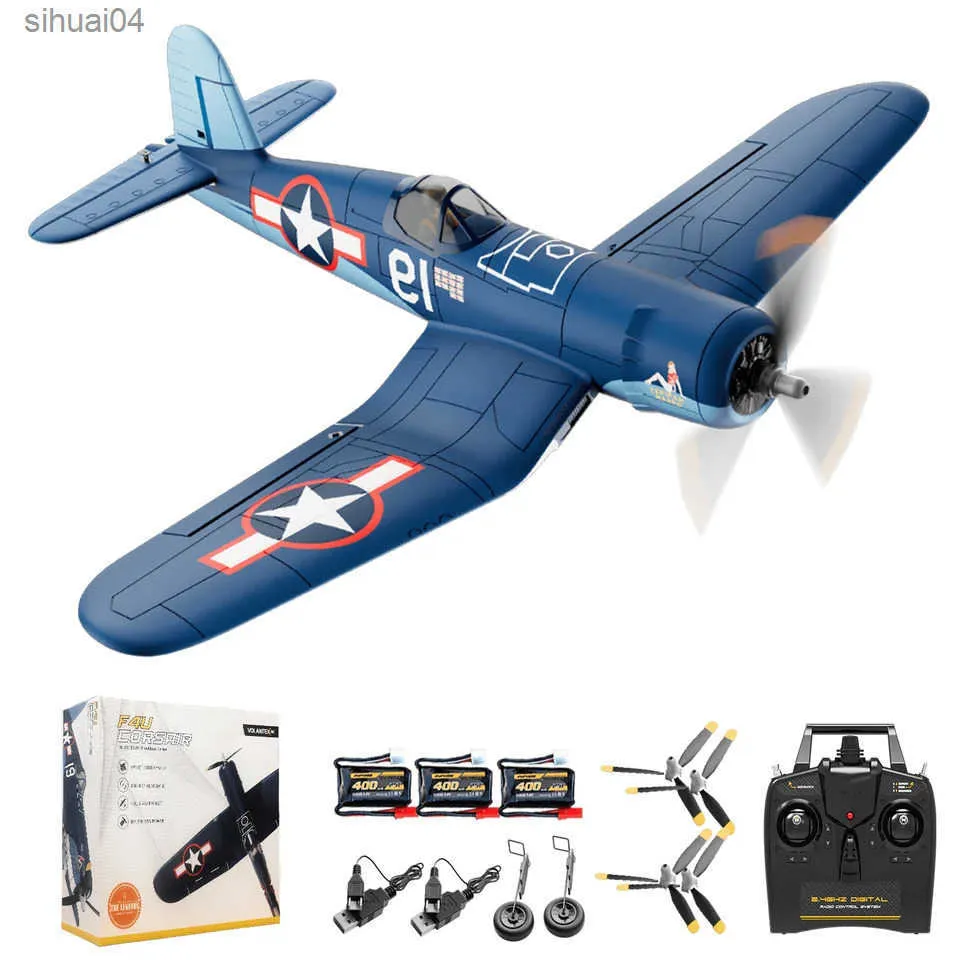 Volantex RC F4U Corsair Airplane: Upgraded Brushless 4 Channel RTF RC ...