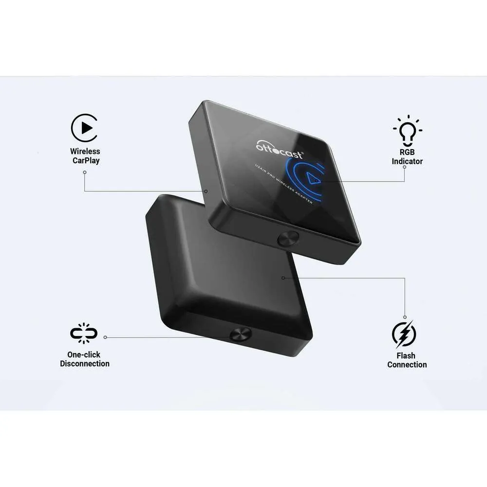 OTTOCAST U2 Air PRO USB Wireless CarPlay Adapter for Hyundai Ioniq ...