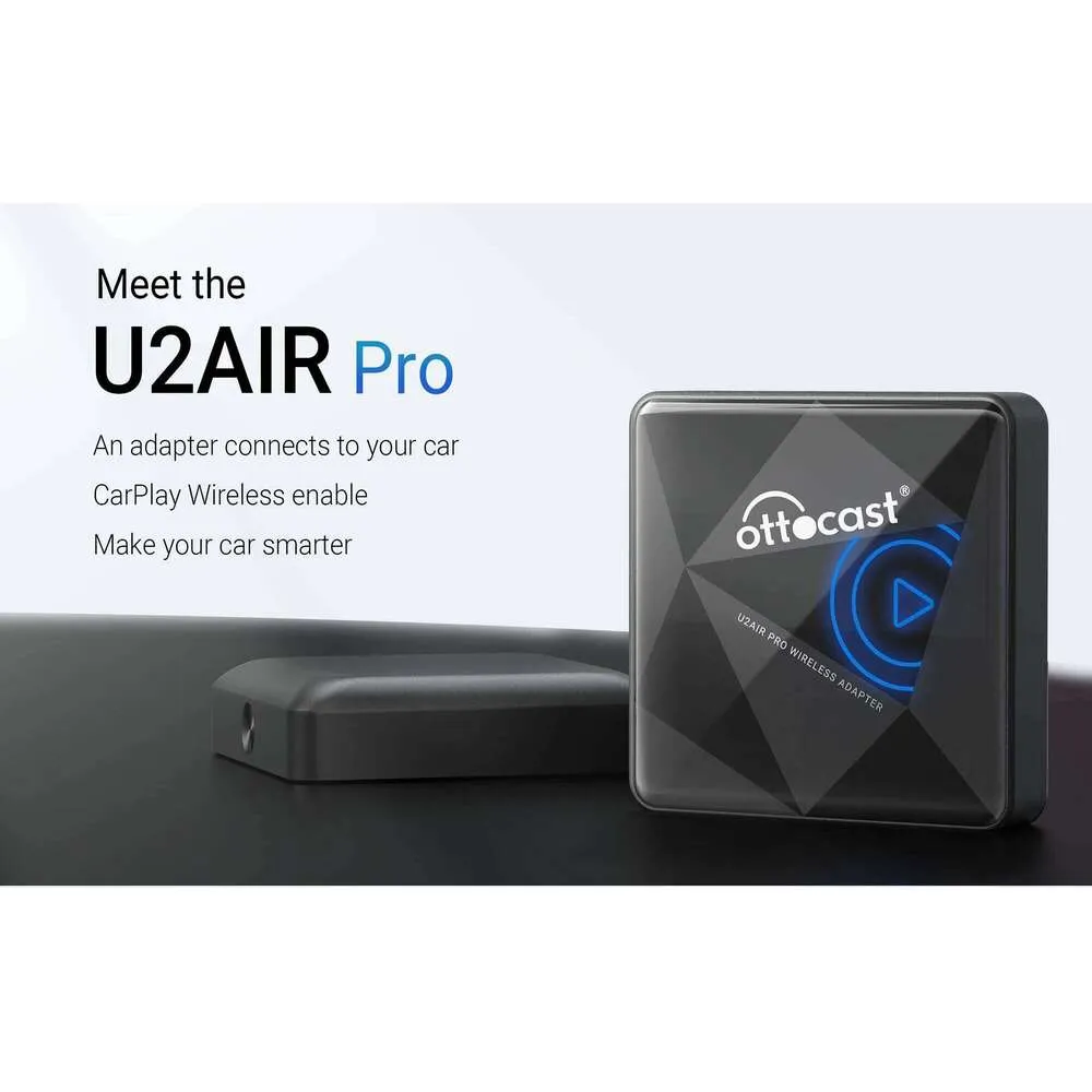 OTTOCAST U2 Air PRO USB Wireless CarPlay Adapter for Hyundai Ioniq Skoda VW Nissan Ford from ...