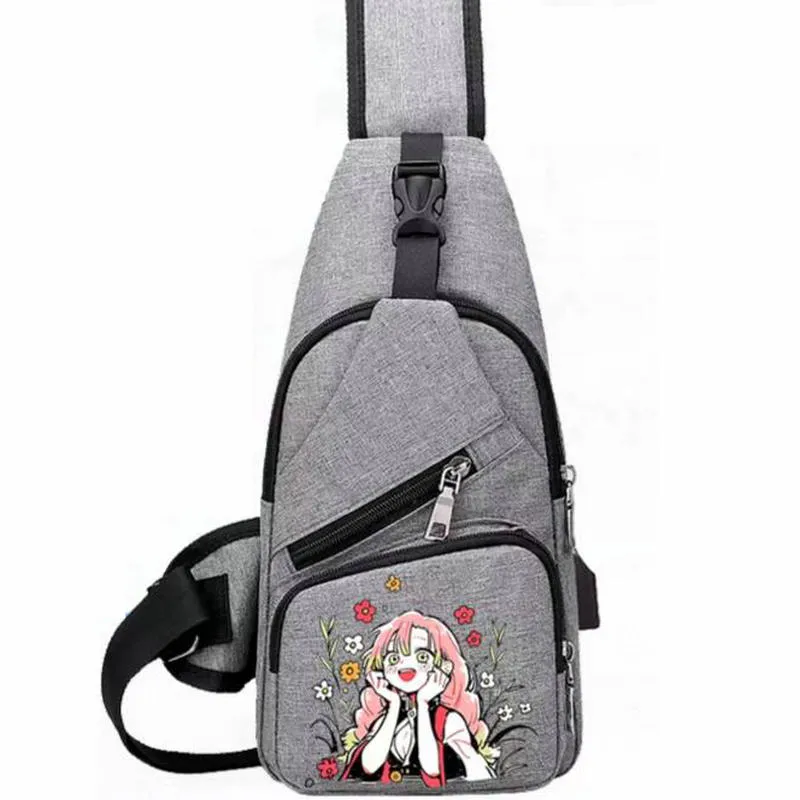 Kanroji Mitsuri Demon Slayer Chest Pack Kimetsu No Yaiba Sling Bag ...