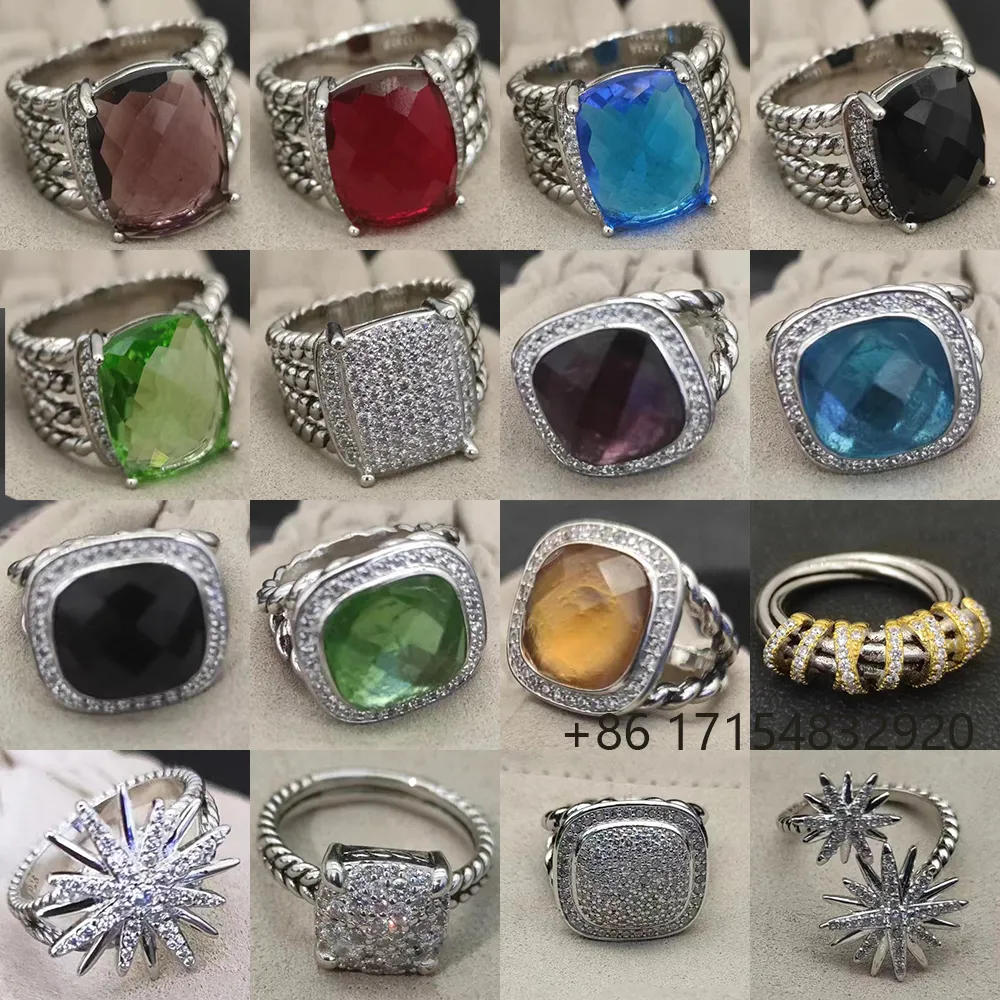 2025 Christmas New DY Jewelry Retro Ring: Trendy Fashion Spiral Design ...