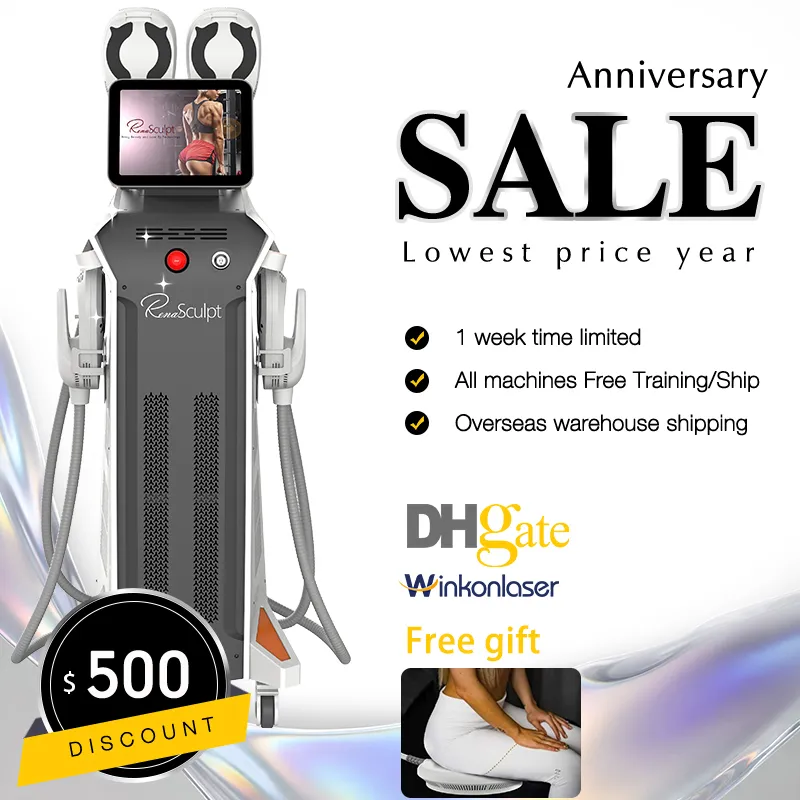 Neo RF EMS Weight Loss Machine Body Contouring Muscle Stimulator With ...