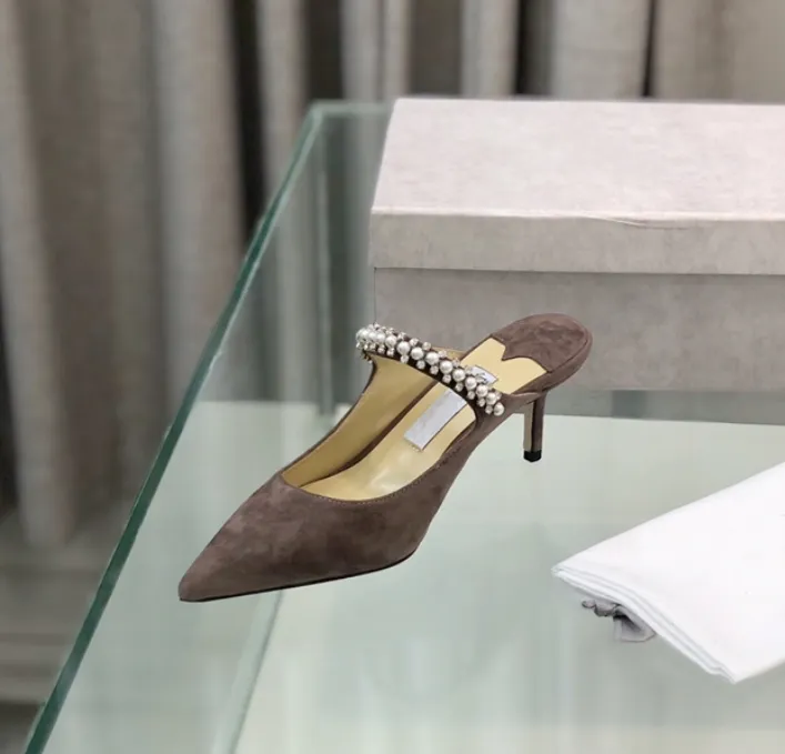 Bulk BING Pointed Toe Low Heel Sandals Crystal Strap... At Only $54.92 ...