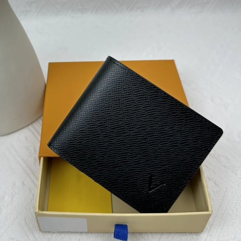 Leather Card Holder Wallet for Men with Floral Letter Pattern, 11.5 × 9 ...