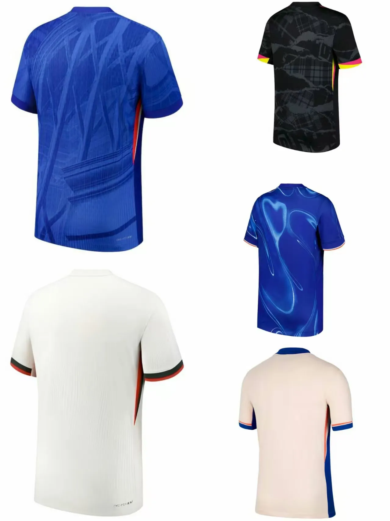 Football Jerseys: Palmer #10, Enzo #8, James #24, Neto #7 Adult & Kids ...