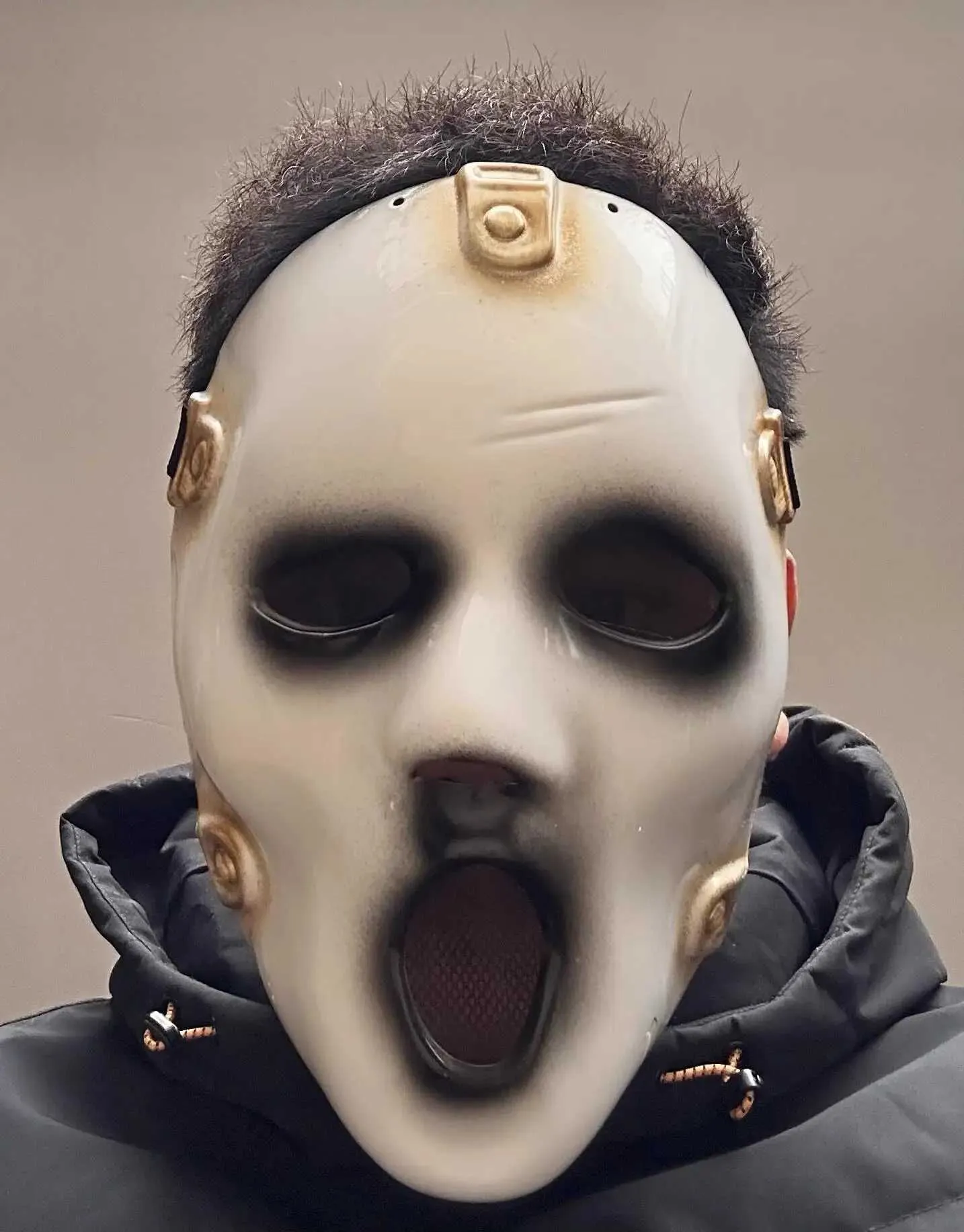 Scream Mask: Cosplay Death Mask For Adults Scary Halloween Costume ...