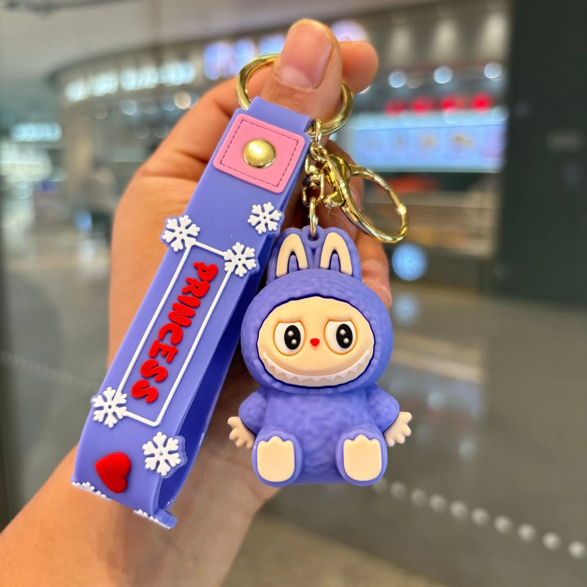 Labubu Keychain Designer Bag Charm: Anime Monsters Big Into Energy ...