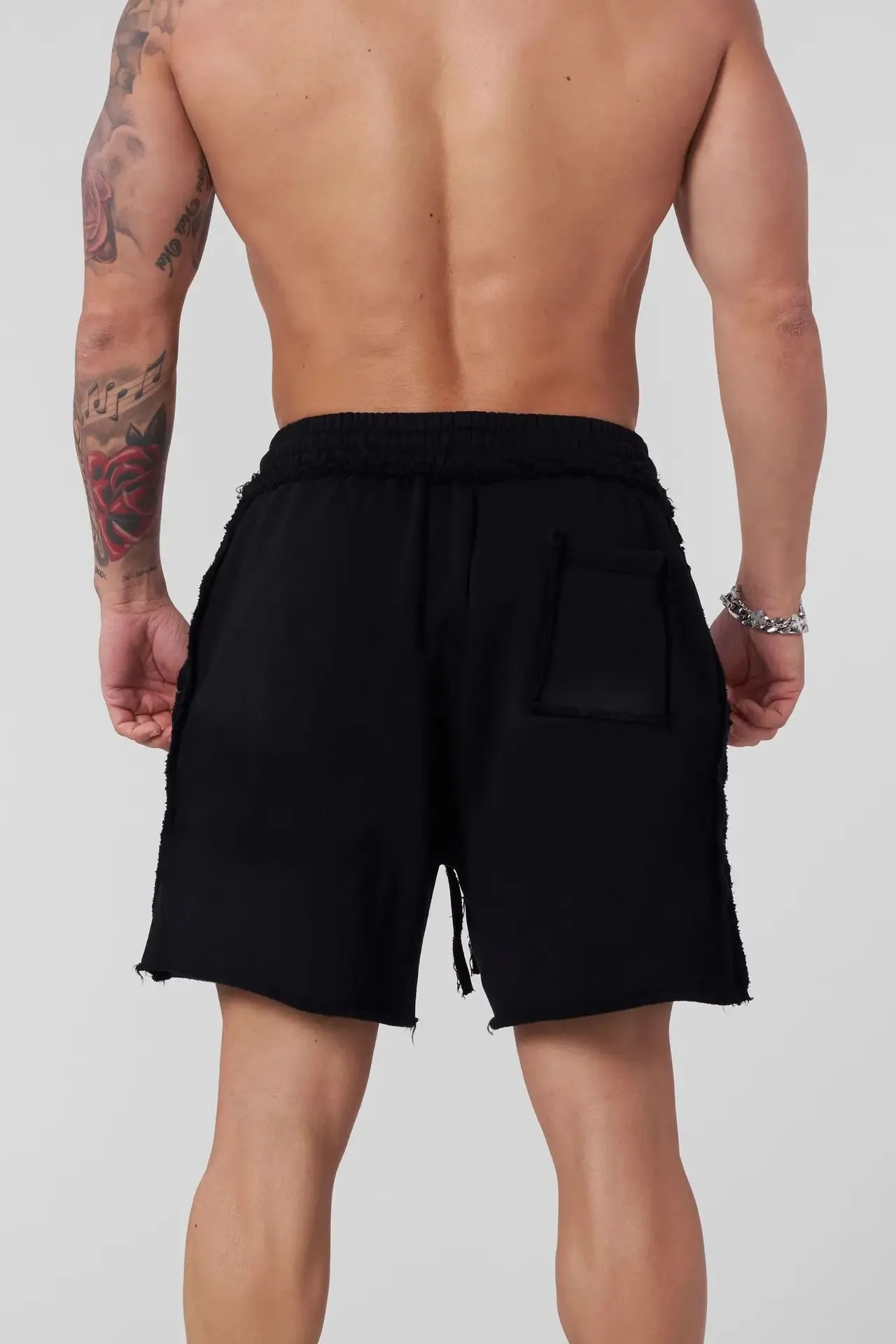 Shorts Mens Sports Cotton Quick Drying Hipster Boxing Leg Training Hole ...