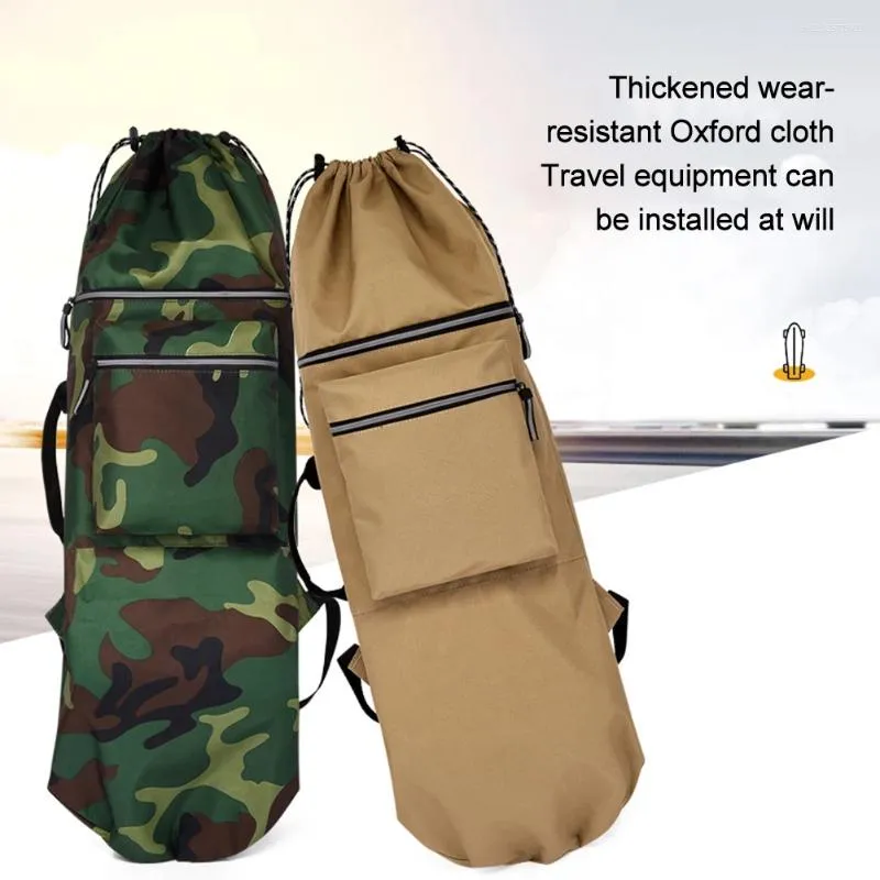 Nylon Drawstring Backpack: Outdoor Skateboard Bag | Oxford Cloth Diving ...