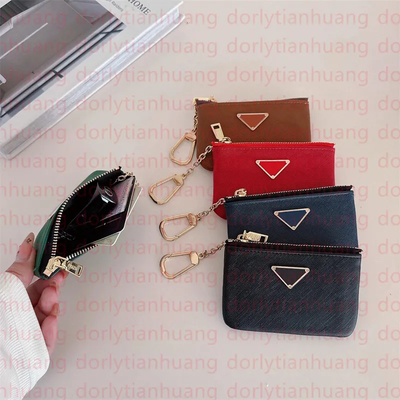Keychain Coin Pouch: Compact Leather Zip Coin Purse Keychains With Key ...