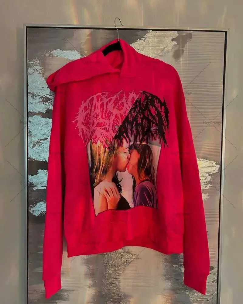 Street Trendy Brand Punk Harajuku Y2K Casual Loose Hoodie - Women's ...