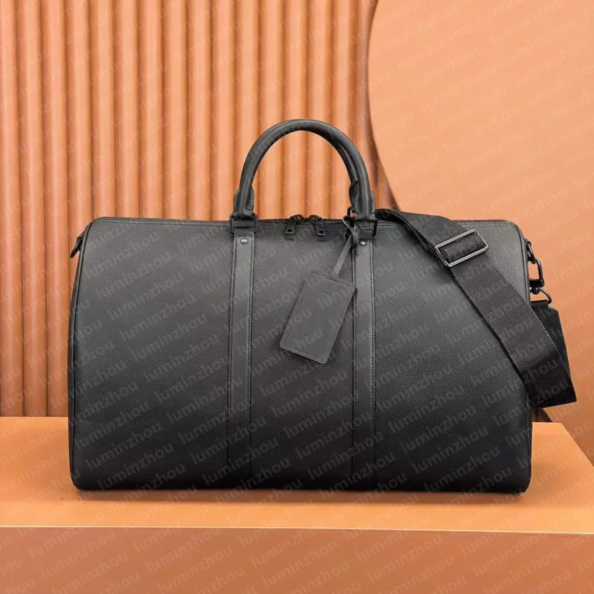 Designer Duffle Bag: 45cm/50cm Leather Travel Luggage For Men & Women ...