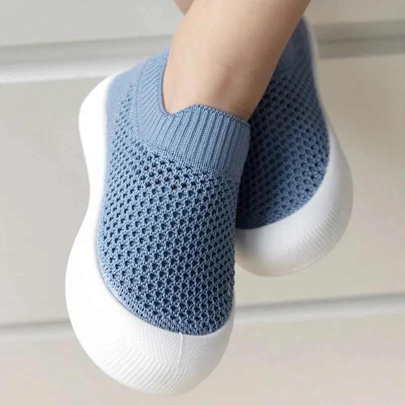 Spring/Summer Mesh Breathable Non-Slip Shoes for First Walkers, Casual ...