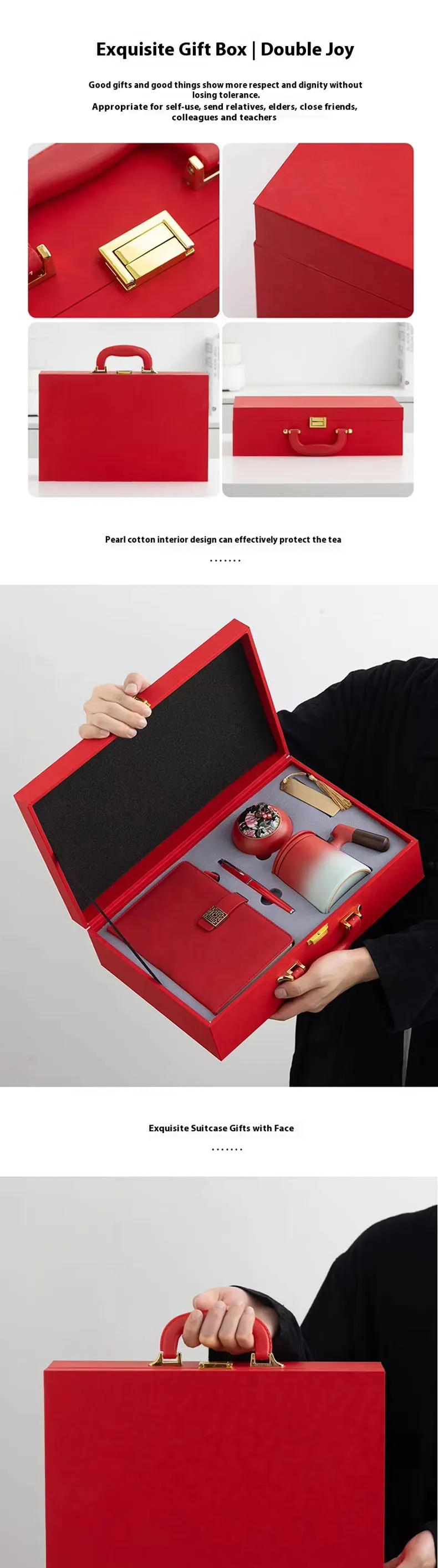 Ceramic Office Cup Gift Set - Luxury Multi-Functional Promotional Gift ...