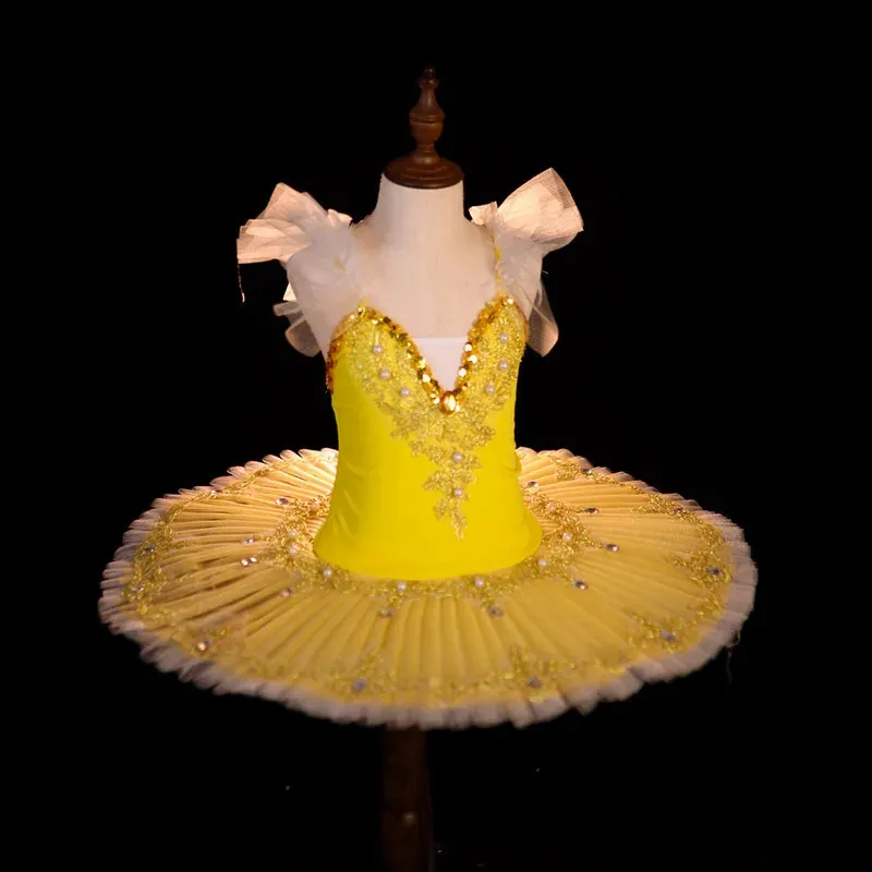 Elegant Princess Ballet Dresses For Girls Summer Stage Dance Costume ...