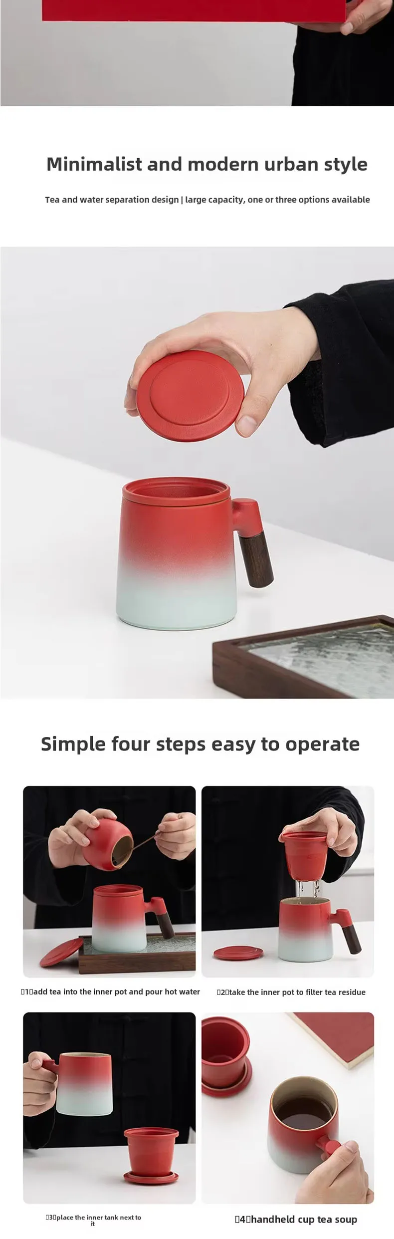 Ceramic Office Cup Gift Set - Luxury Multi-Functional Promotional Gift ...