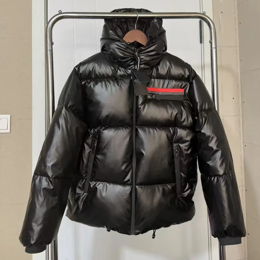 Designer Womens Puffer Jacket Slim Fit Winter Hooded Parka, Embroidered ...