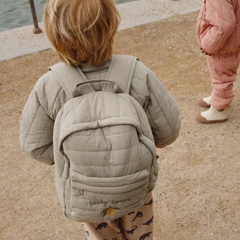 Ks Mommy Bag Travel Children Kid Cherry Backpack Primary Schoolbag Baby ...