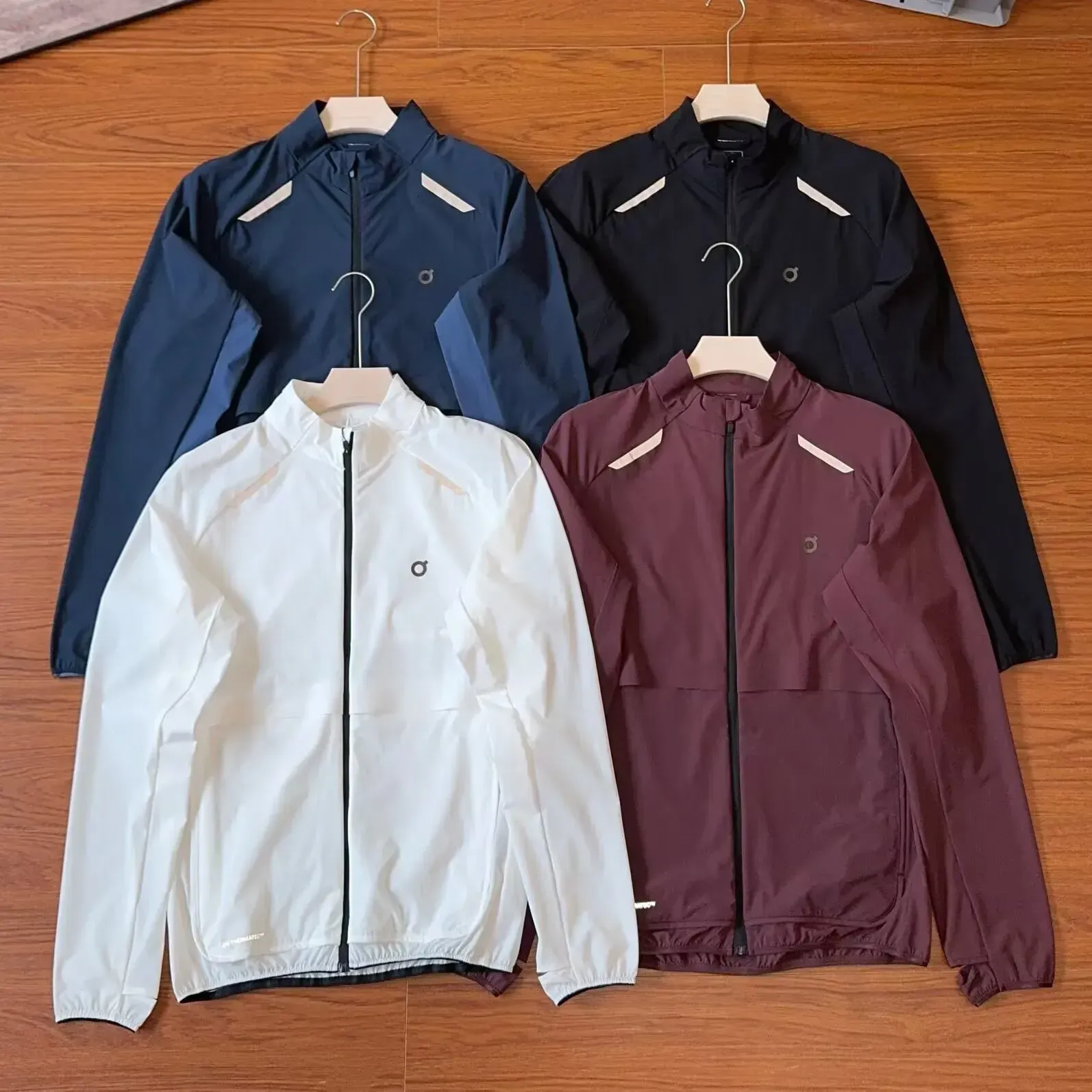 Men's Lightweight Windbreaker Jacket Retro Sportswear Windproof Running ...