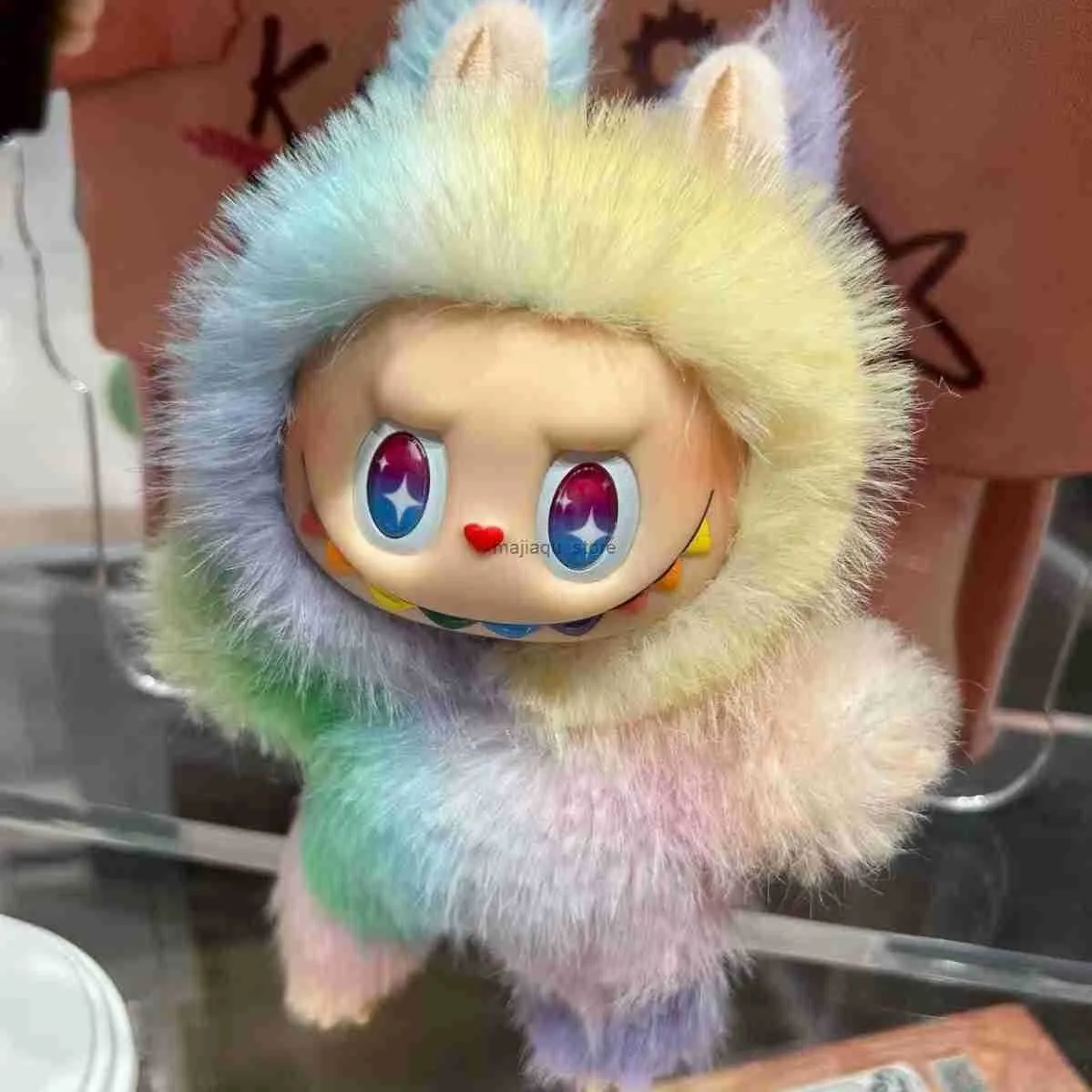 Labubu Heartbeat 4.0 Plush Aurora Doll High Quality Vinyl Face Trendy ...