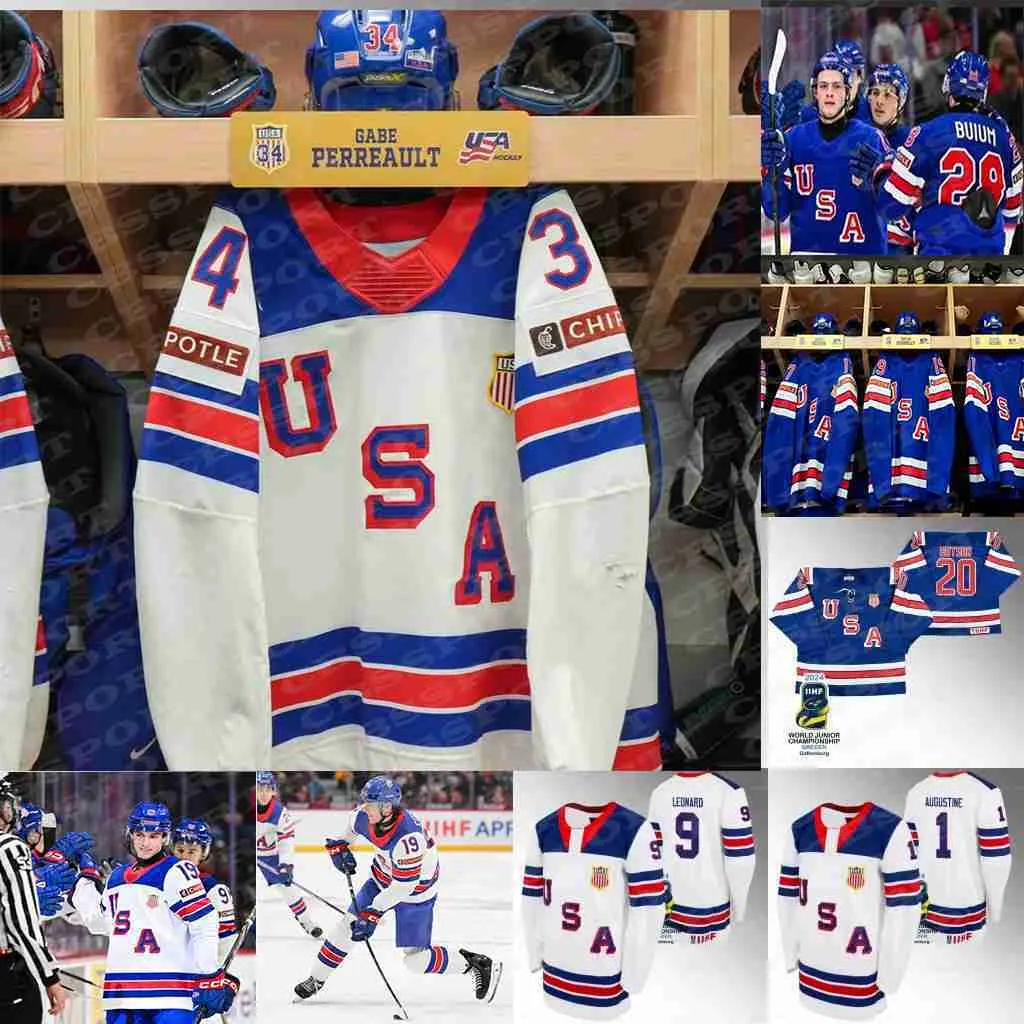 UsAu 2026 IIHF World Juniors Hockey Champion Jerseys... From ...