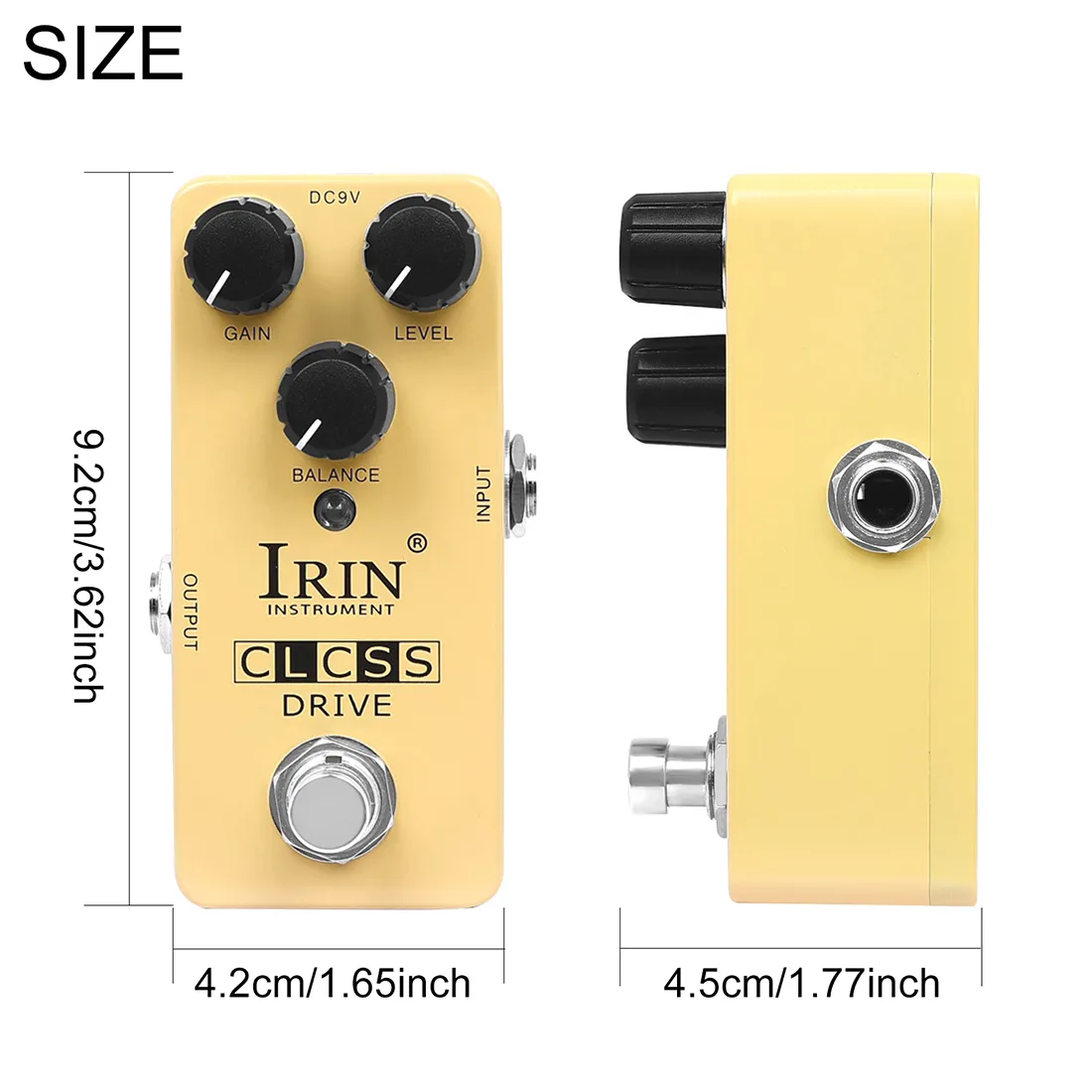 IRIN RS-24 RS-26 Classic Drive Overdrive Pedal - Tube Emulation Circuit ...