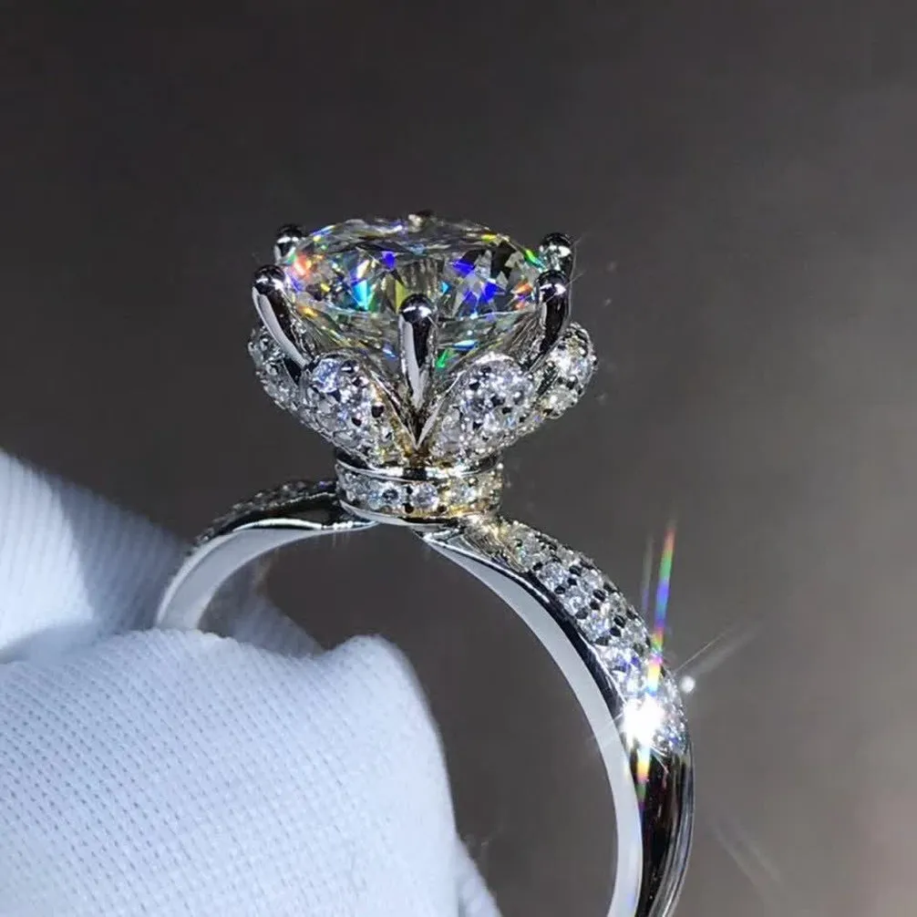 Luxury Designer Wedding And Engagement Ring 3 With... From Jinjushop ...
