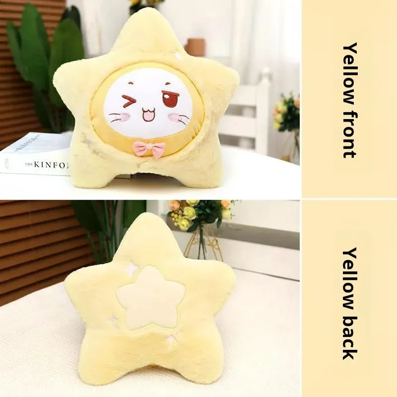 40cm Star Cat Plush Doll, Simulation Handmade Cartoon Anime Cute Pillow ...