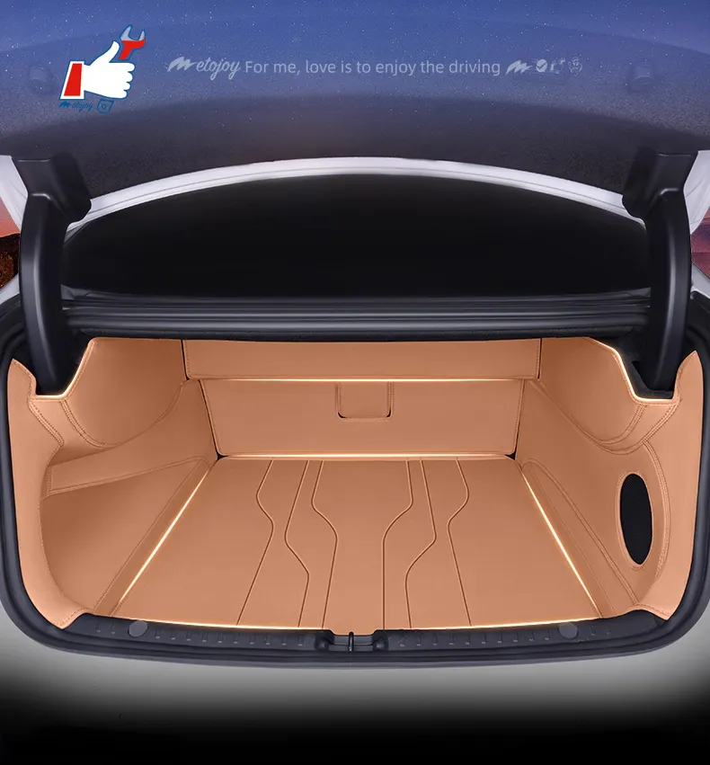 BYD HAN L 2025 DMi Custom Fit Trunk Mat: 3D XPE Cargo Liner Full ...