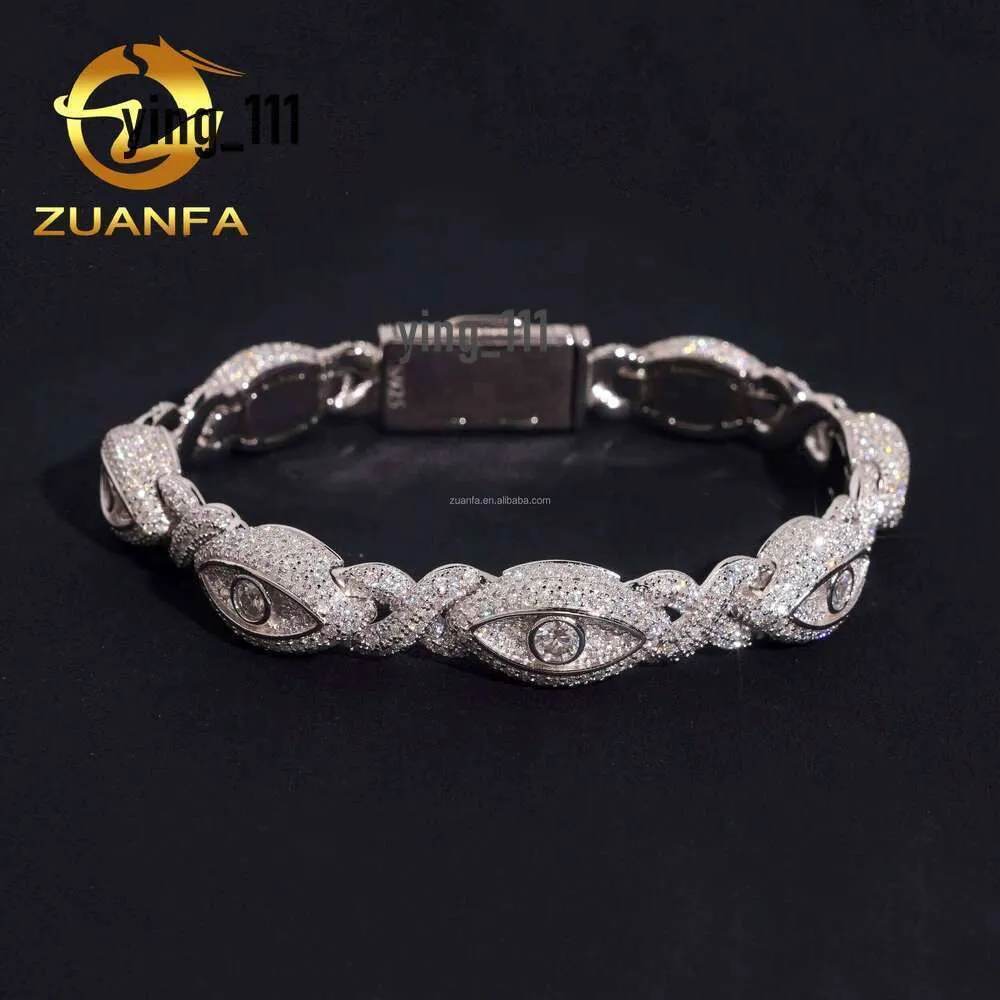 S Mo Sa 10mm Iced Out Hip Hop Rapper Bracelet Evil... From Ying_111 ...