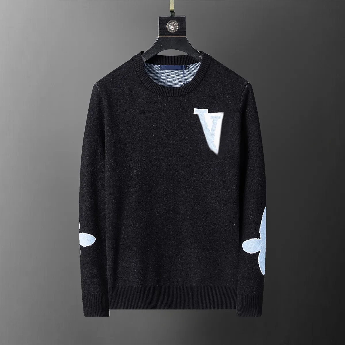 Men's Casual Knit Mens Cashmere Sweaters With Letter... From Qing620 ...
