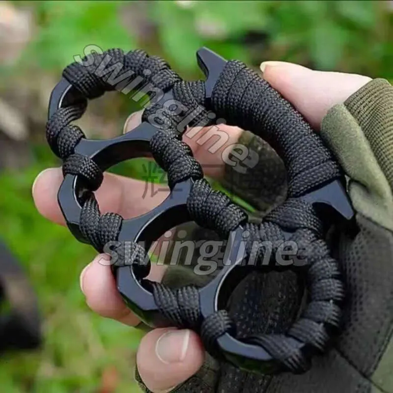 Brass Knuckles Self Defense Dark Zone Breakout Wolf Defense Finger ...