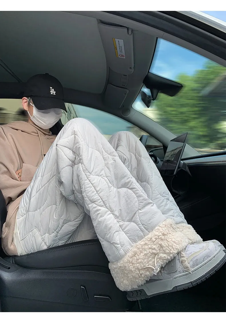 Oversized 8xl Thick Lamb Fleece Winter Pants For Men, Fashion Gourd ...