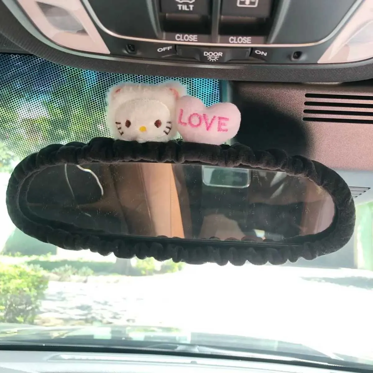 Ute Car Rearview Mirror Cover, Cartoon Rabbit Auto Rear View Mirror ...