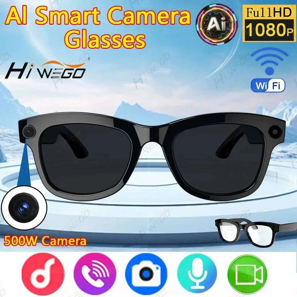 Smart Vision Glasses: 1080P HD Video, 500W Anti Shake Camera ...
