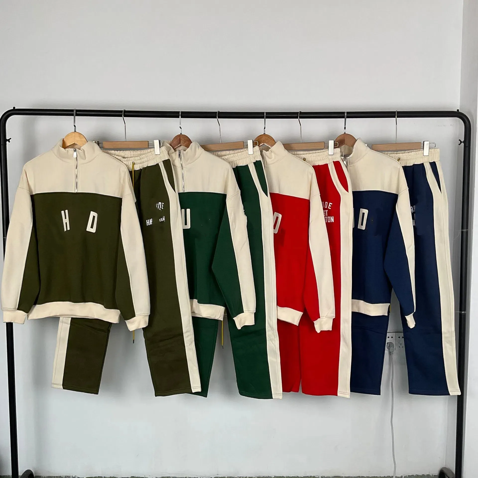 Men's Designer Hoodie Tracksuit Set Hip Hop Style... From ...
