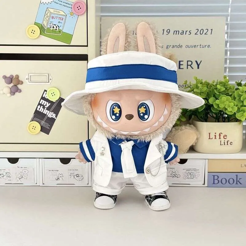 Labubu Plush Chess King Blue And White Dress 37cm... From Antoys1985 ...