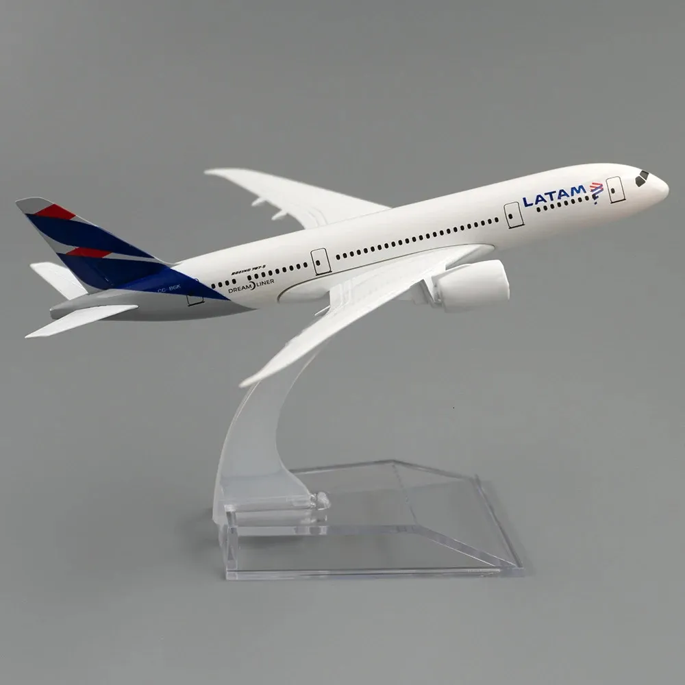 1/400 Scale Boeing 787 Latam Airlines Boeing 747 Model Plane 14cm Alloy ...