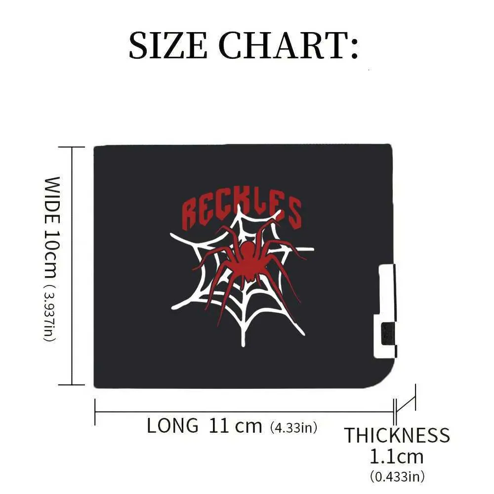 Spider Printed Canvas Men's Short Wallet with Zipper Coin and Credit ...