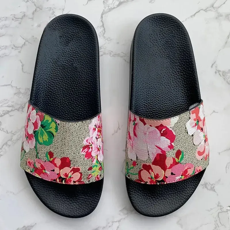 Designer Slide Sandals Womens: Striped Rubber Slides... From ...