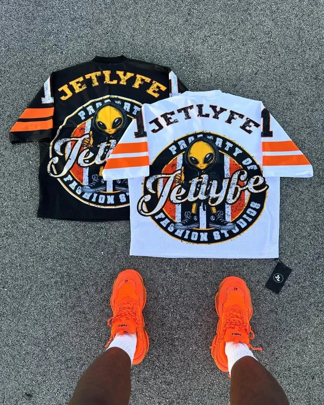 Retro Hip Hop Sports Style Color Blocking Printed Couple T Shirt for ...