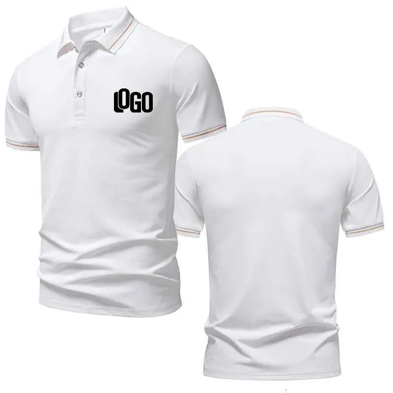 Custom polyester polo shirts with diy embroidery for summer mens and ...