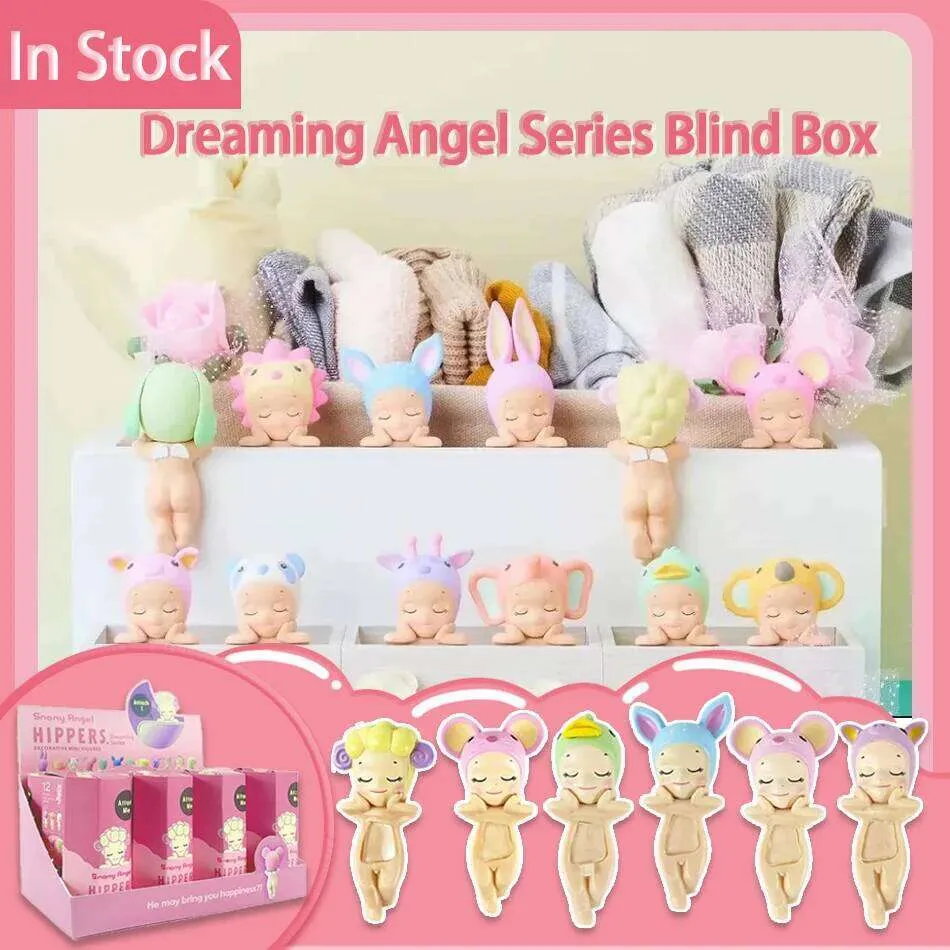 Soony Angel Blind Box Kawaii 20th Anniversary Lying Down Hippers Action ...