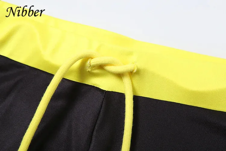 Nibber Women's Tracksuit Set: Hipster Letter Print Sporty Casual Crop ...