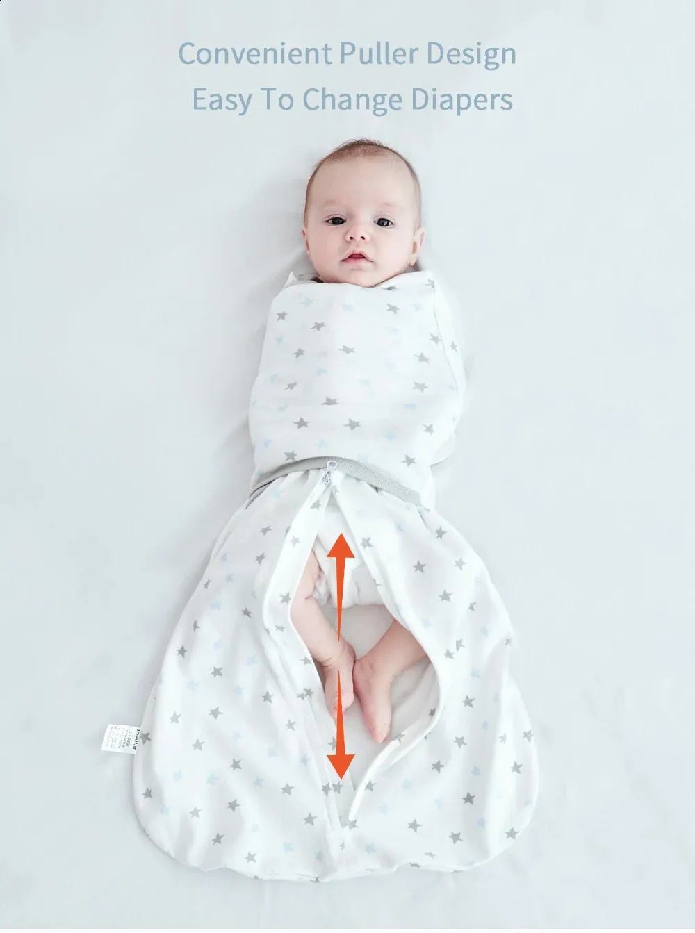 Newborn swaddle wrap wool jacquard baby swaddle universal infant ...