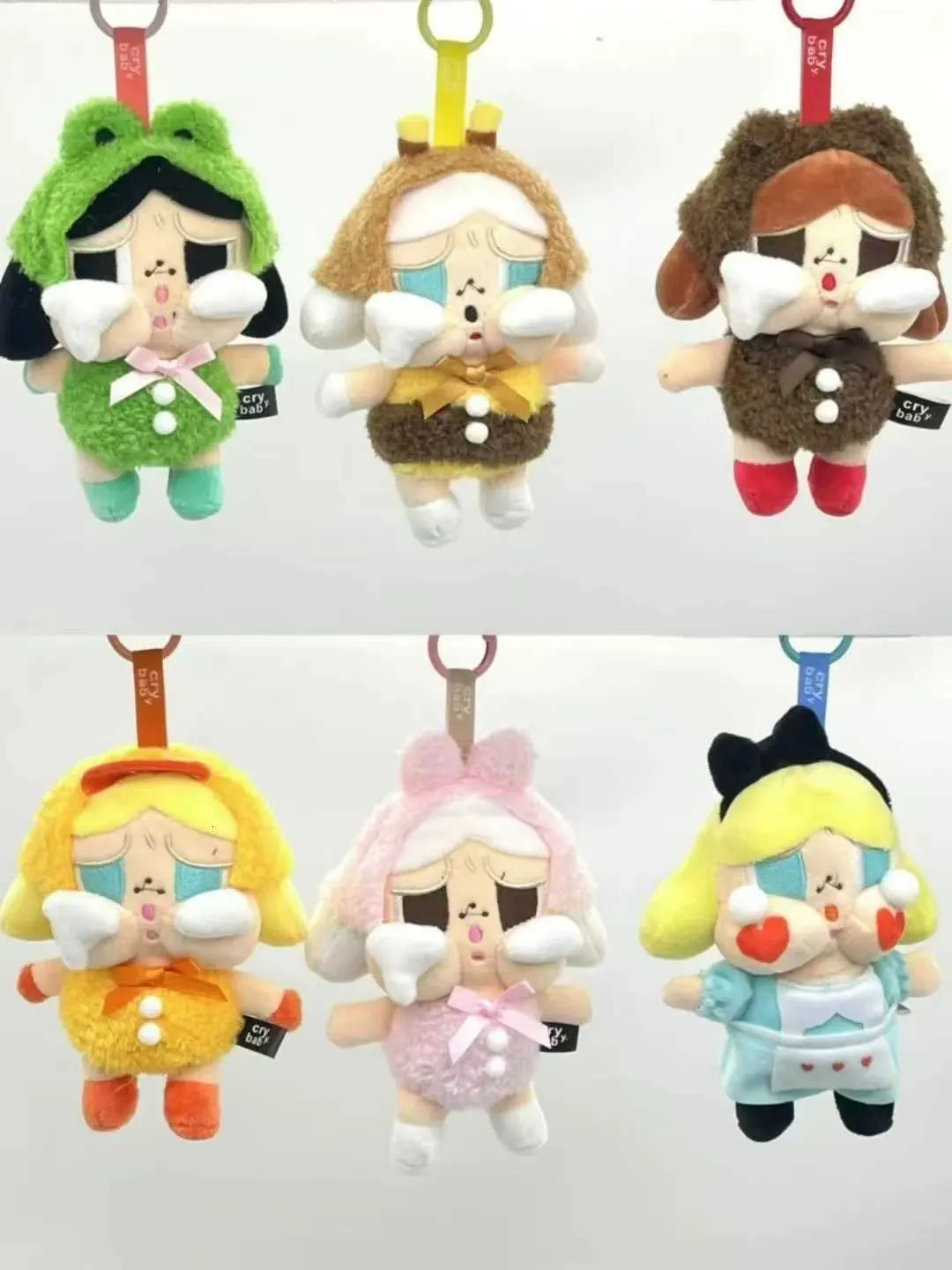 Plush Keychain Doll Soft Cartoon Hanging Jewelry for Car Bags Women ...