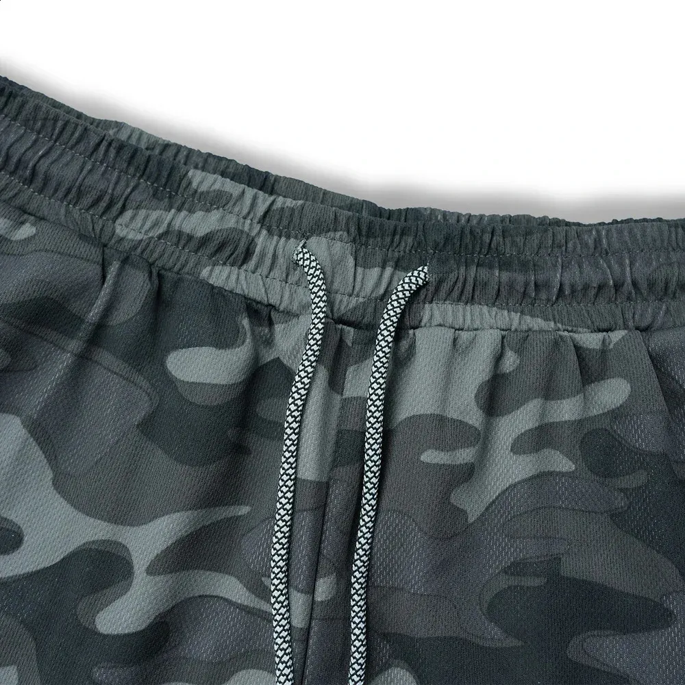 Summer Gothic Print Mens Jogger Shorts 2-in-1 Double Layer Quick Dry ...