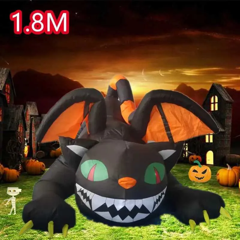 Z250827 6FT Black Cat Halloween Inflatable With LED... From Ogen7449 ...